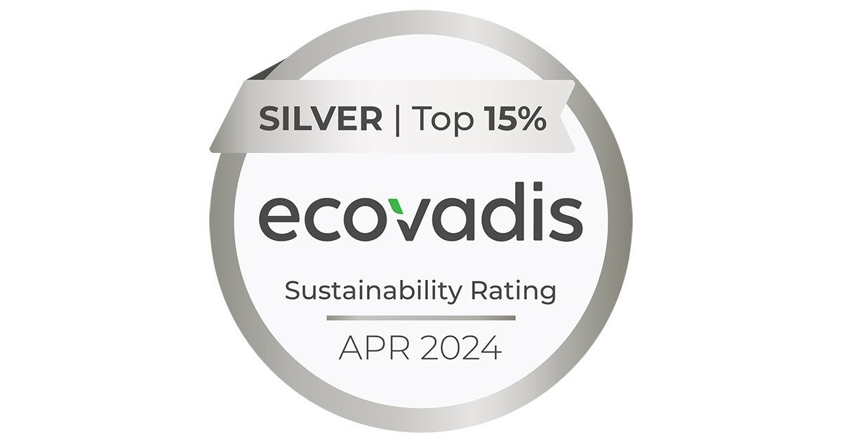 Arkote Group EcoVadis Accreditation - Silver Sustainability Rating - Arkote